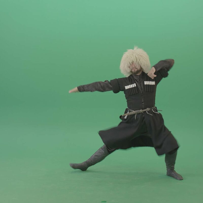Traditional dance of Georgia - Green Screen Video Footage Pack ...