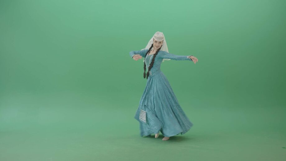 Traditional dance of Georgia - Green Screen Video Footage Pack ...
