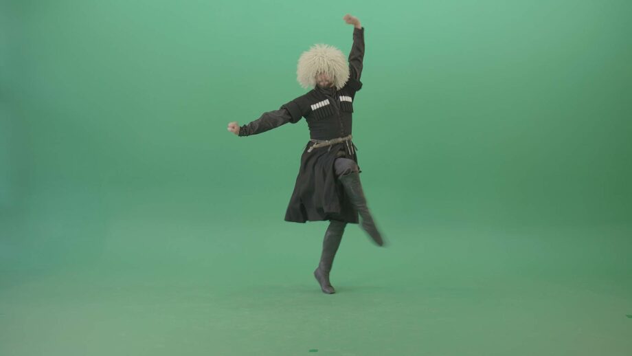 Traditional dance of Georgia - Green Screen Video Footage Pack ...