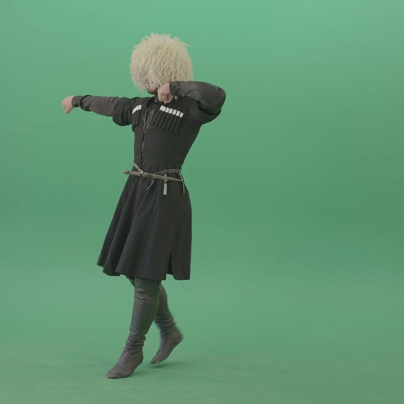 Traditional dance of Georgia - Green Screen Video Footage Pack ...