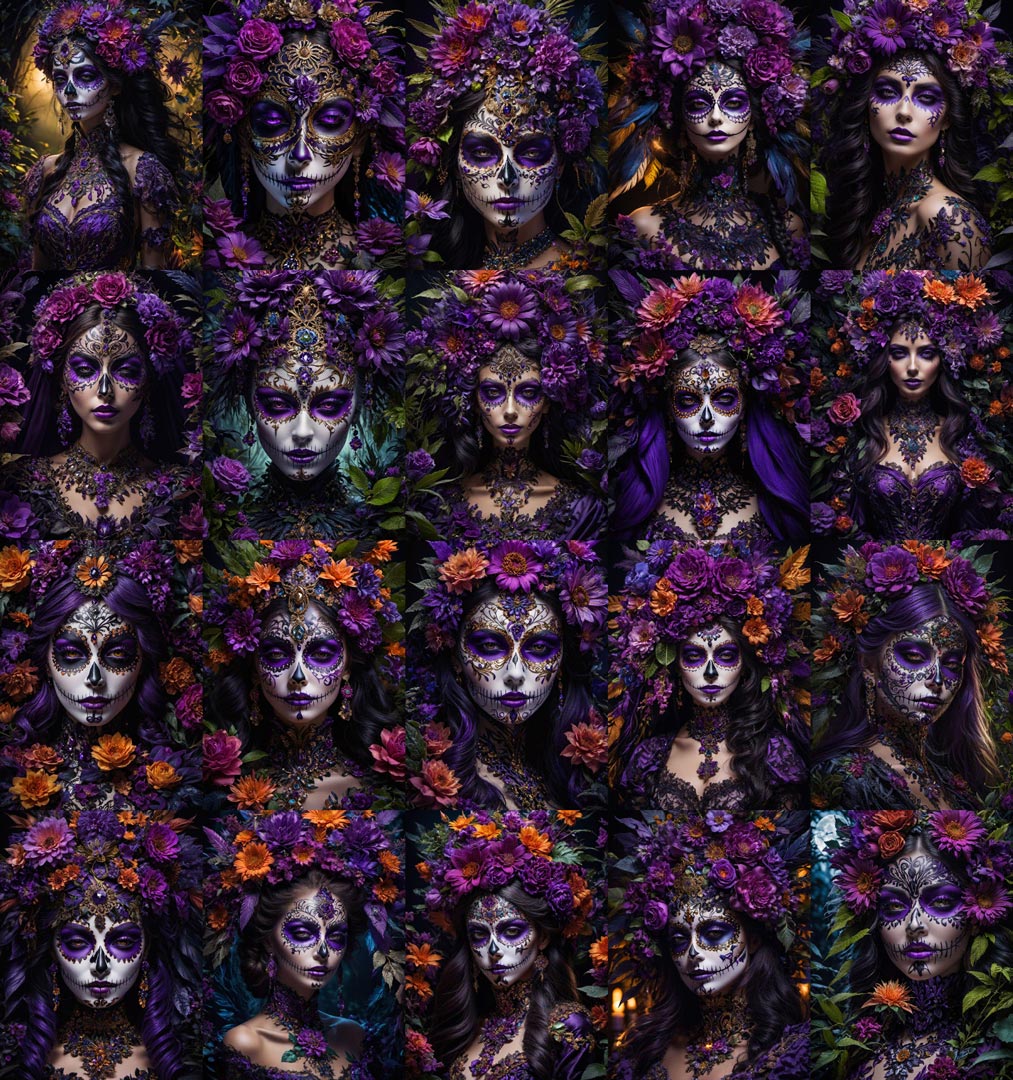 Mexican Catrina - AI Images Stock Photos Collection | National Elements